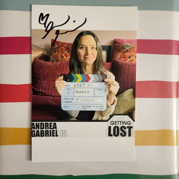 Source Unknown | Other | Andrea Gabriel As Nadia Lost Hand Signed 4x6 ...